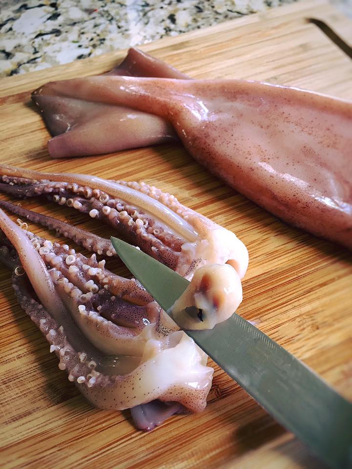 The Spices Of Life . . .: Mực Nướng (Grilled/Broiled Squid)