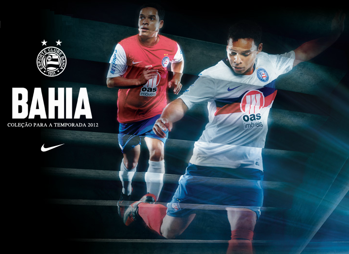 FutCamisas: Camisa Nike Bahia 2012 Third