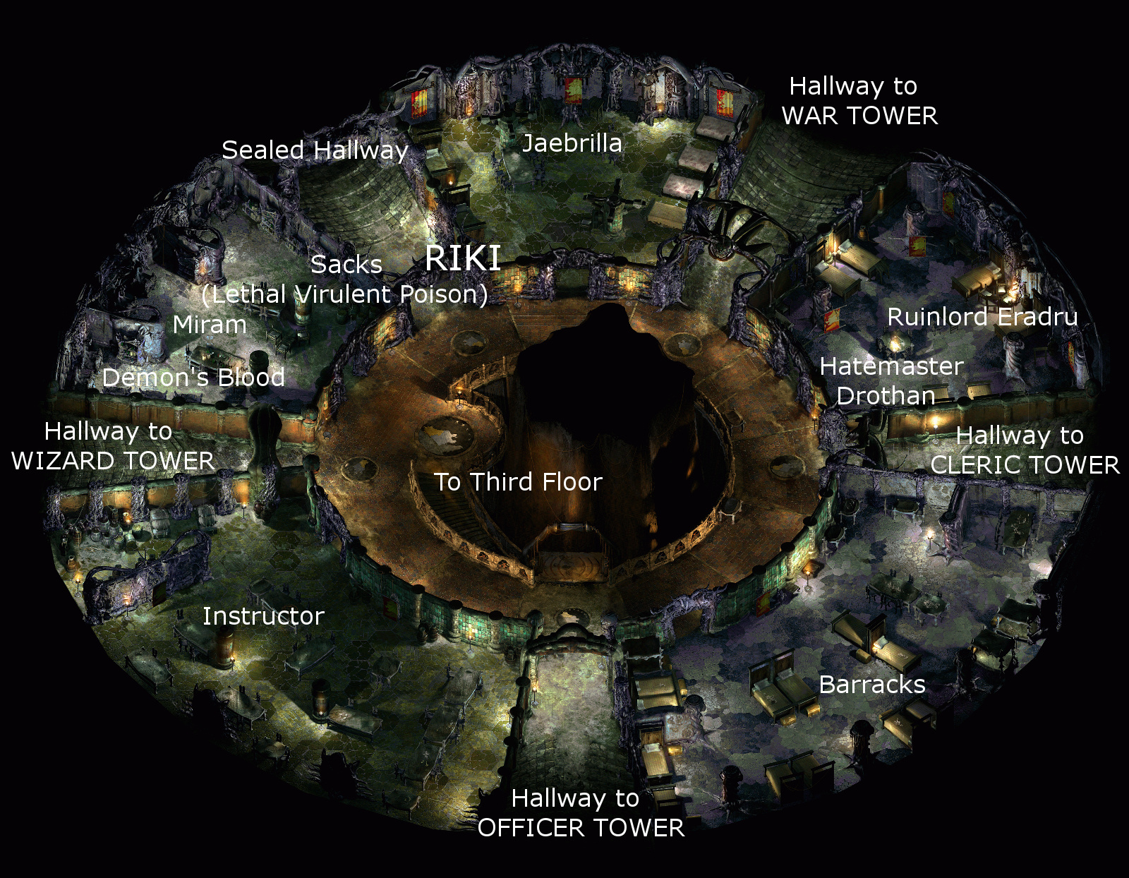 Icewind Dale Iwd1 Walkthrough Guide Part Ix Severed Hand Part Ii Baelnorn Archmage Larrel