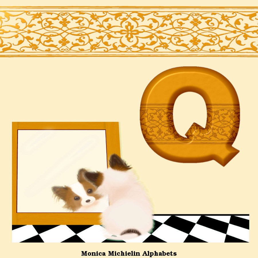 M. Michielin Alphabets: CAT (KITTEN) AND MIRROR ALPHABET LETTER, ICON ...