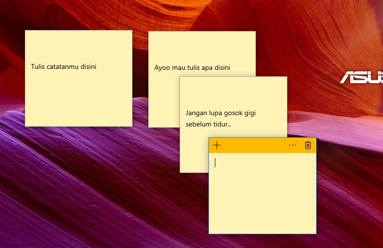 Apa Itu Sticky Notes - Cara Menggunakan Sticky Notes - Soscilla