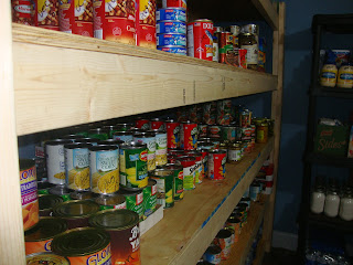 Bob's Practical Prepping: Build Wood Shelves For Your Food Storage.