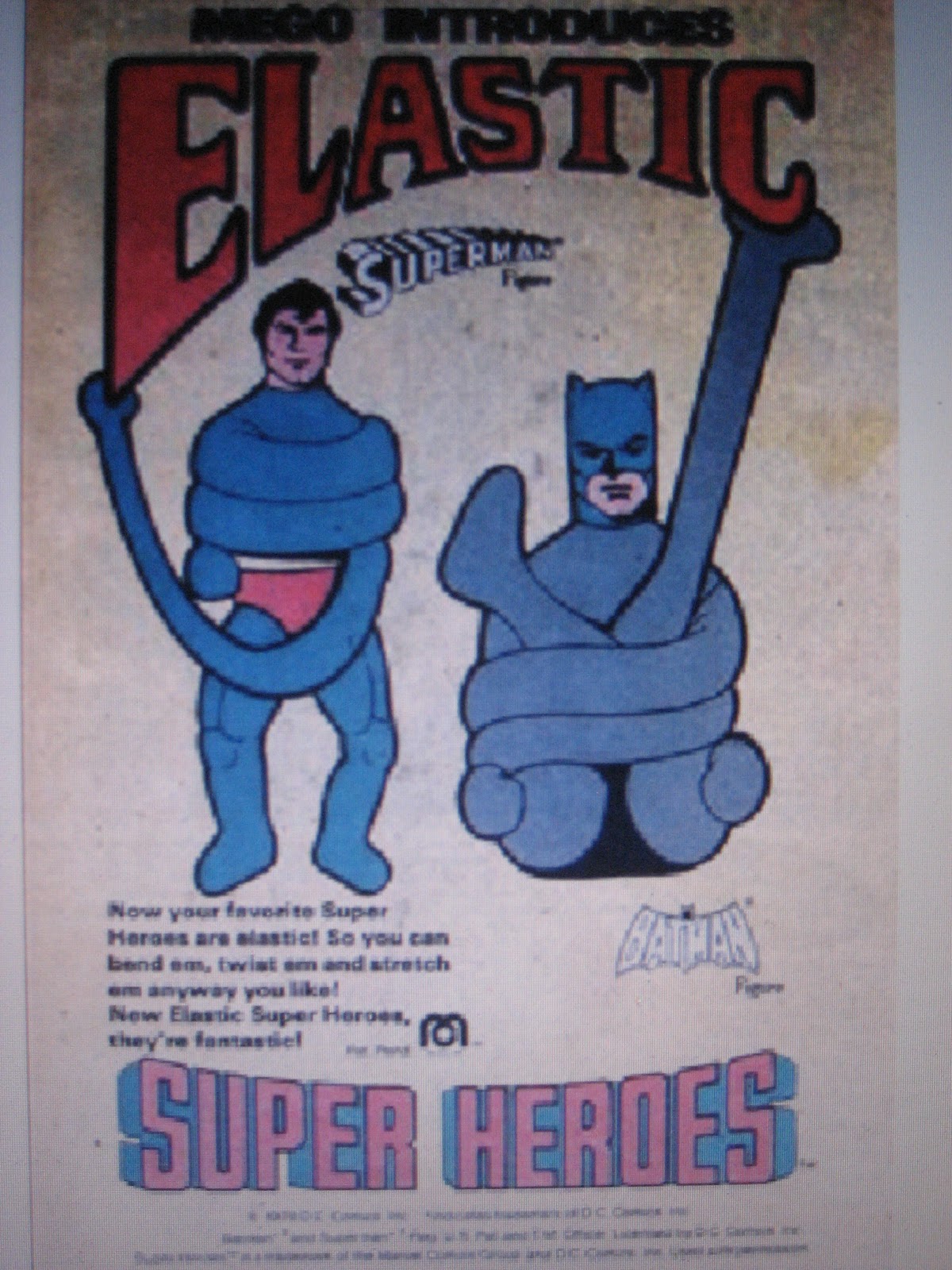 "Hero Envy" The Blog Adventures: THE MEGO ELASTIC SUPERHEROES