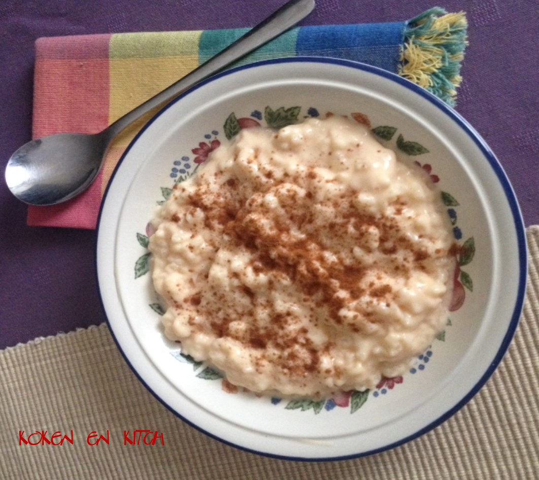 Rijstpap op grootmoeders wijze