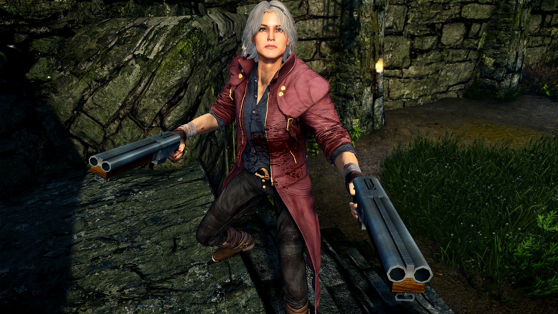 Skyrim: devil may cry 5 suit