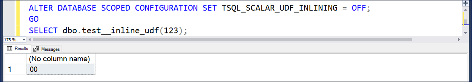 sql.sasquatch: SQL Server 2019 Scalar UDF inlining - OOM in some cases