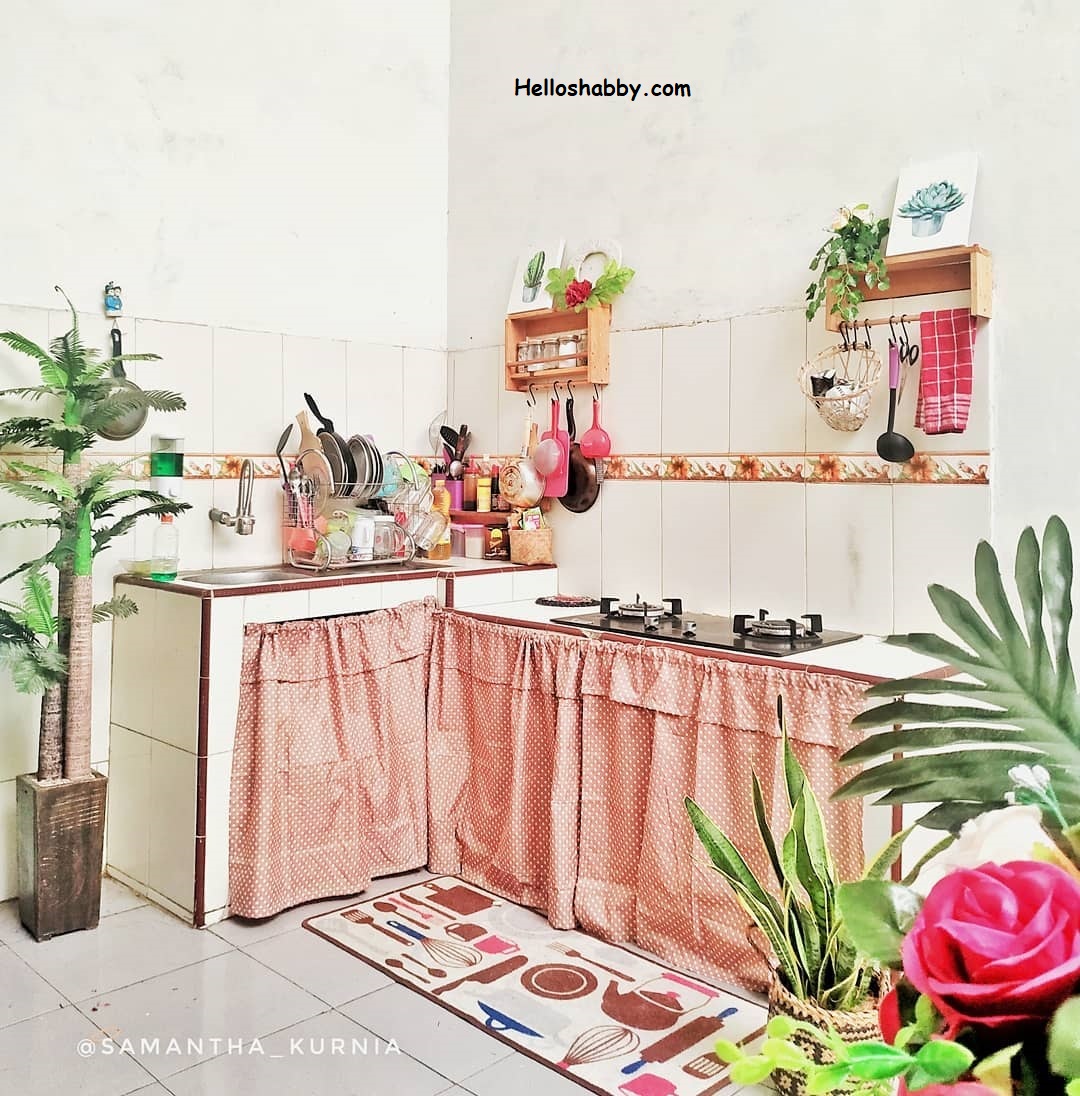 7 Inspirasi Desain Dapur Mungil Ukuran 2 x 1 Meter Bentuk L dengan Beragam Warna ~ HelloShabby ...