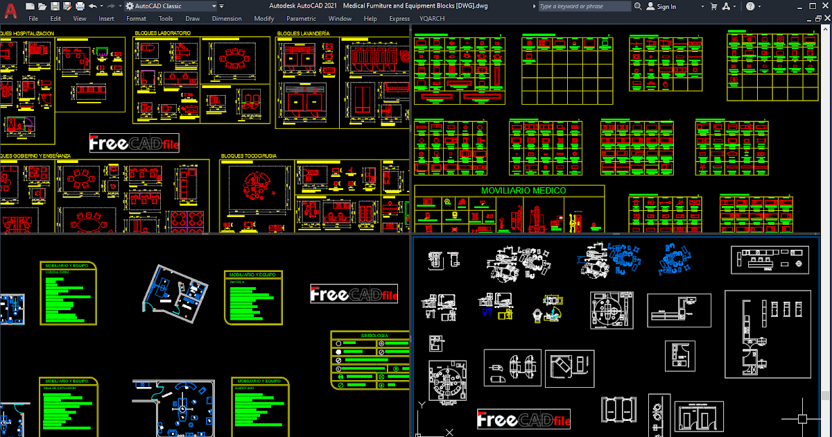 World biggest free AutoCAD library. Access free entire CAD Library