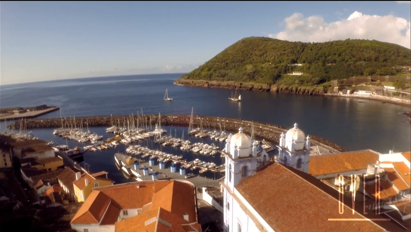 Espetaculares imagens aéreas de Angra do Heroismo. - I Love Azores