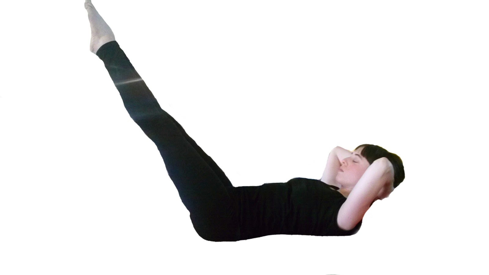 Exercise of the Day: Day 168- Double Bent Leg Stretch with Head ...