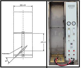 Electrical Laboratory PT.Qualis Indonesia: Flame Propagation Test (Single)