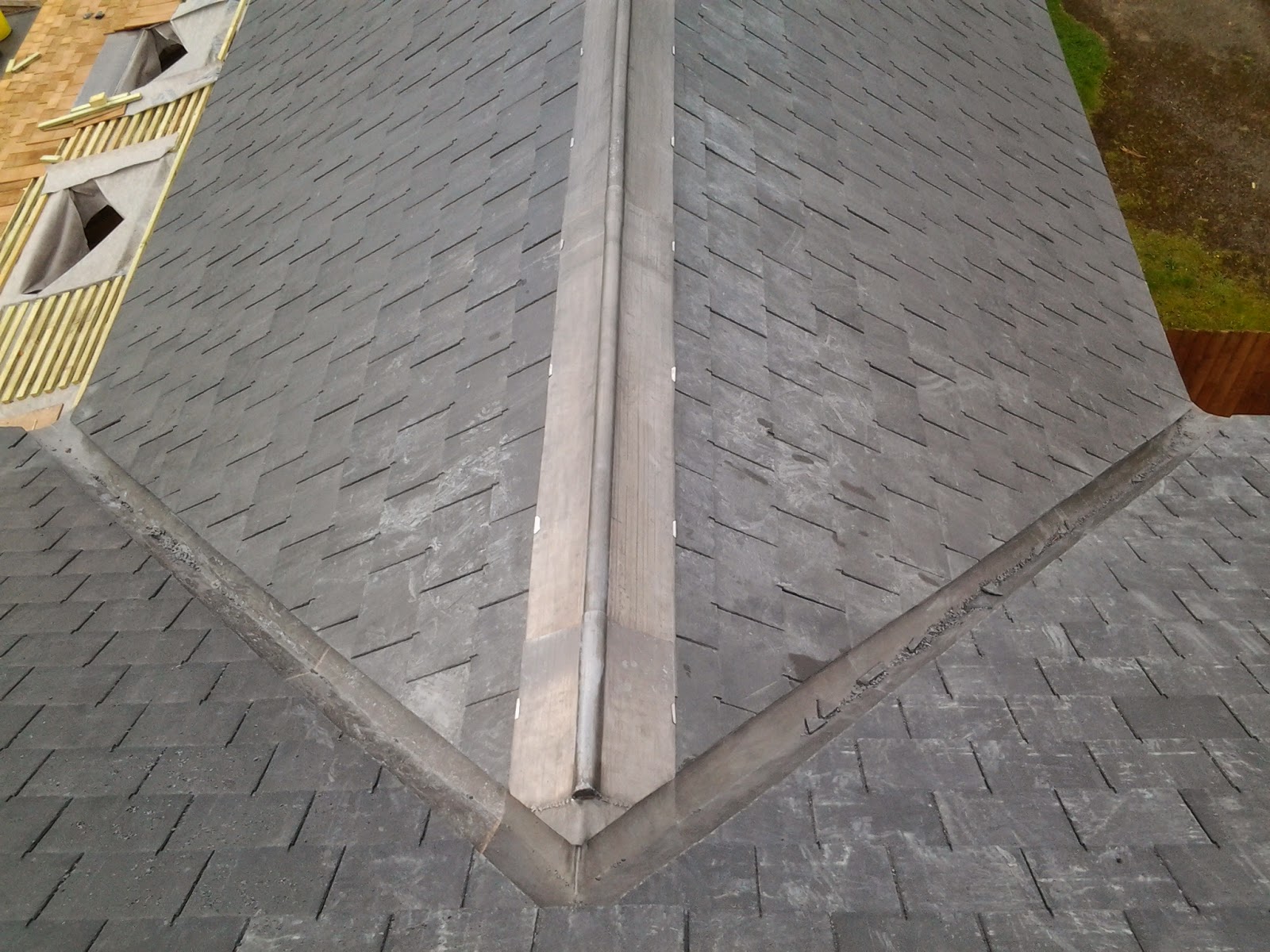 James Robson Building and Design: Slate roofing, Allensmore