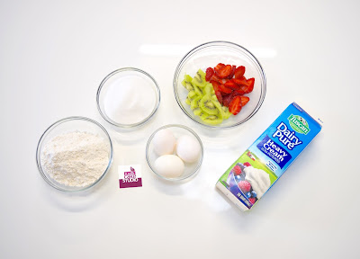 RUSTIK CAKE STUDIO: RECETA: ROLLO SUIZO DE FRESA Y KIWI