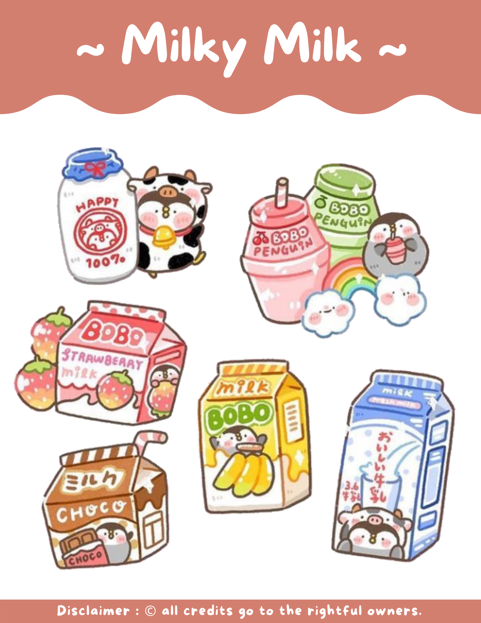50++ Cute Sticker Ideas
