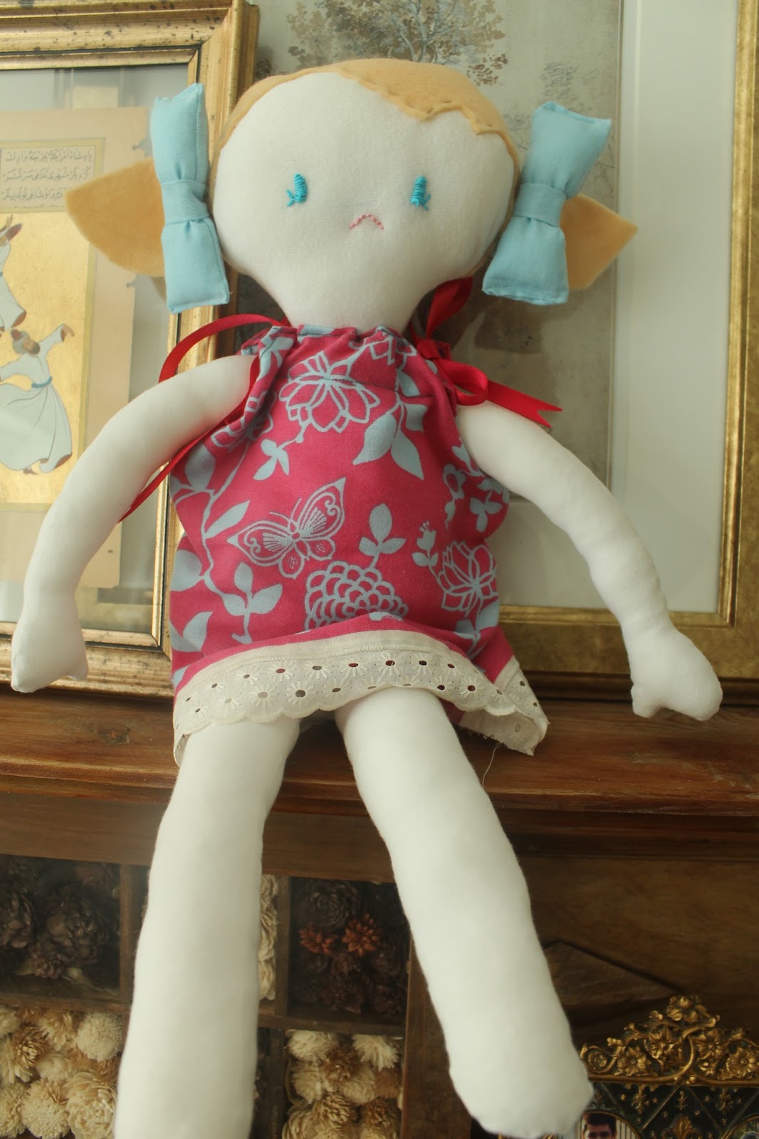 Magnolia: My Monday Making: My first rag doll