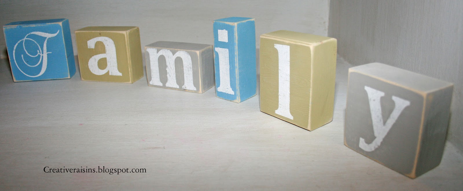 Creative Raisins: More Family Blocks