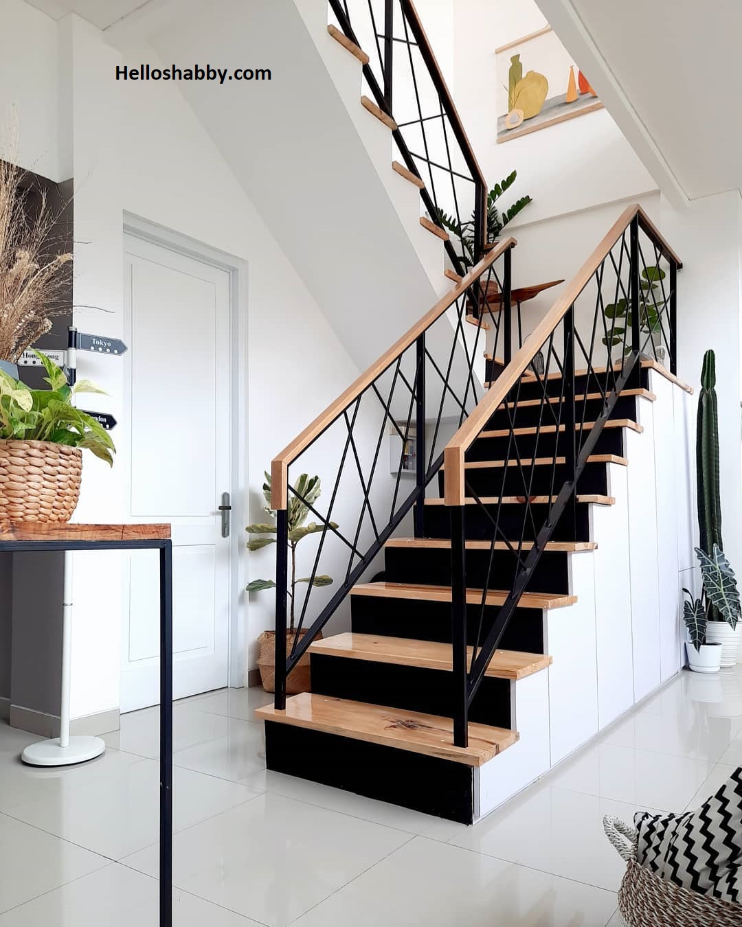 6 Inspirasi Desain Tangga Rumah Minimalis Bentuk L, Cocok Untuk Hunian ...