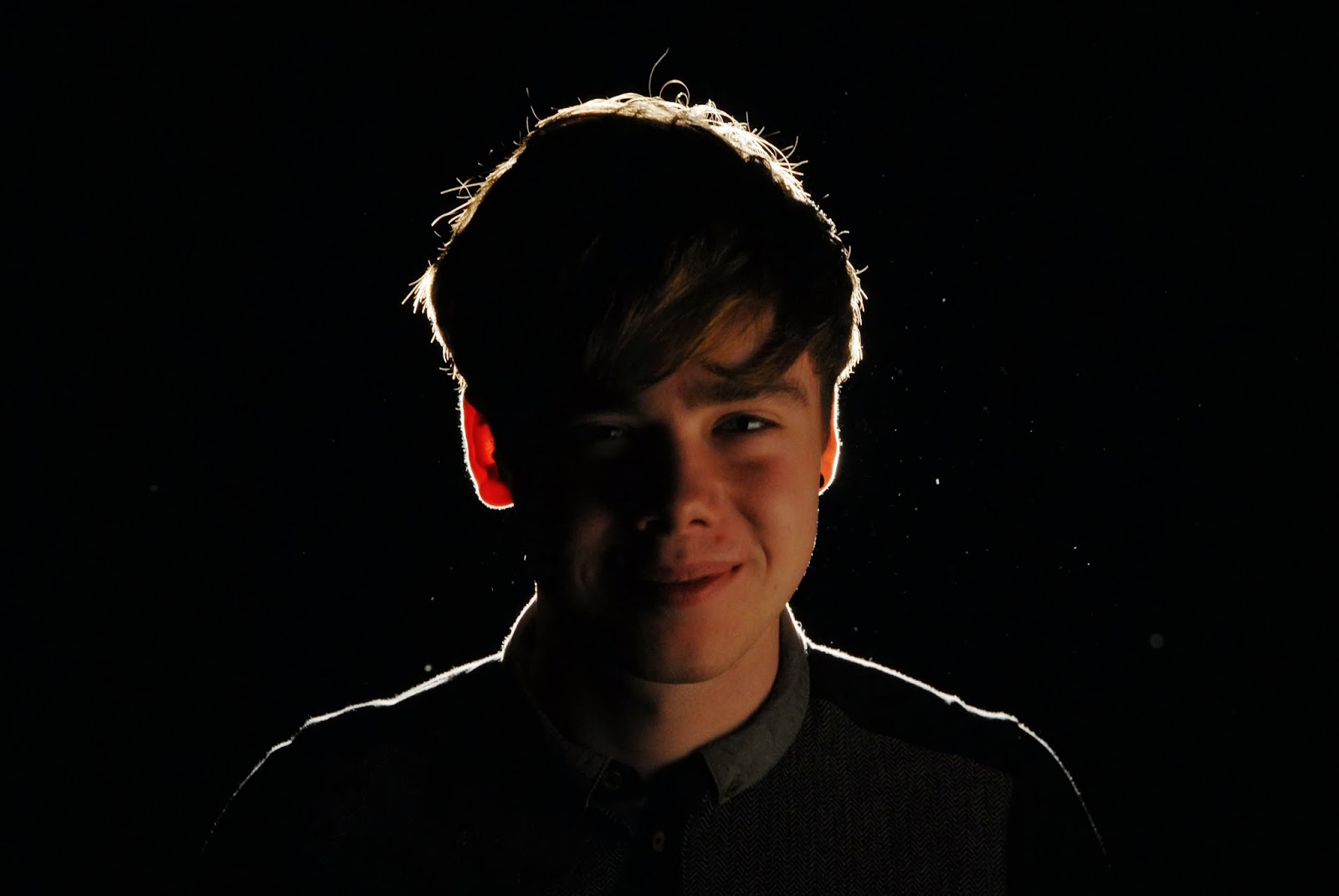 Captivating Face from Behind Reference for Artists