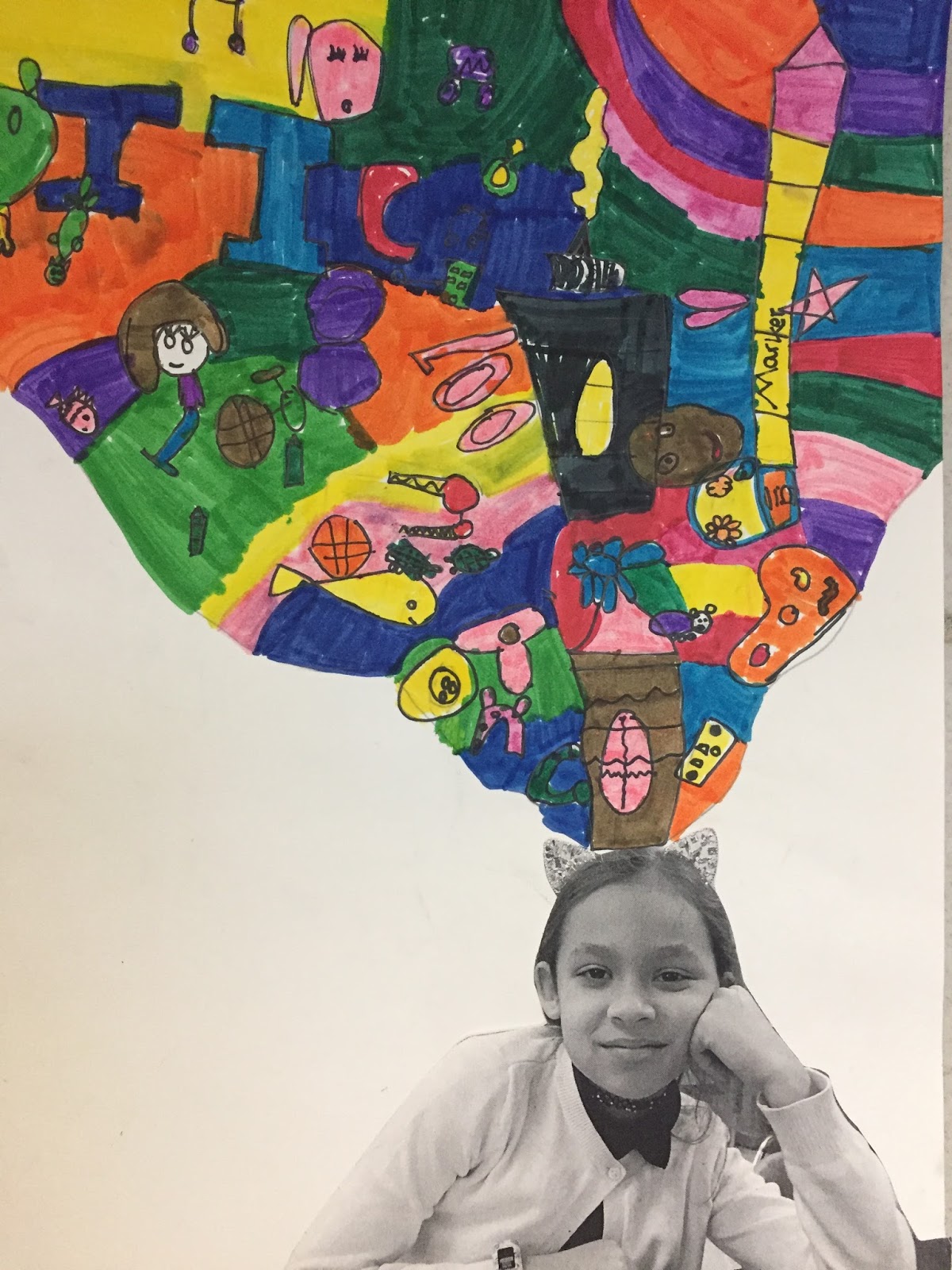 Mrs. O'Connell's Art Room: Imagination Portraits