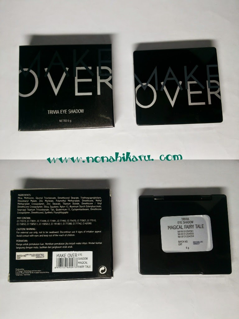 REVIEW MAKE OVER TRIVIA EYESHADOW "MAGICAL FAIRY TALE" (NEW COLORS 2014 ...