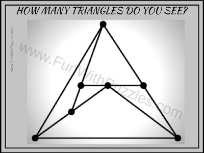 Count Number of Triangles: Easy Brain Teasers with Answers
