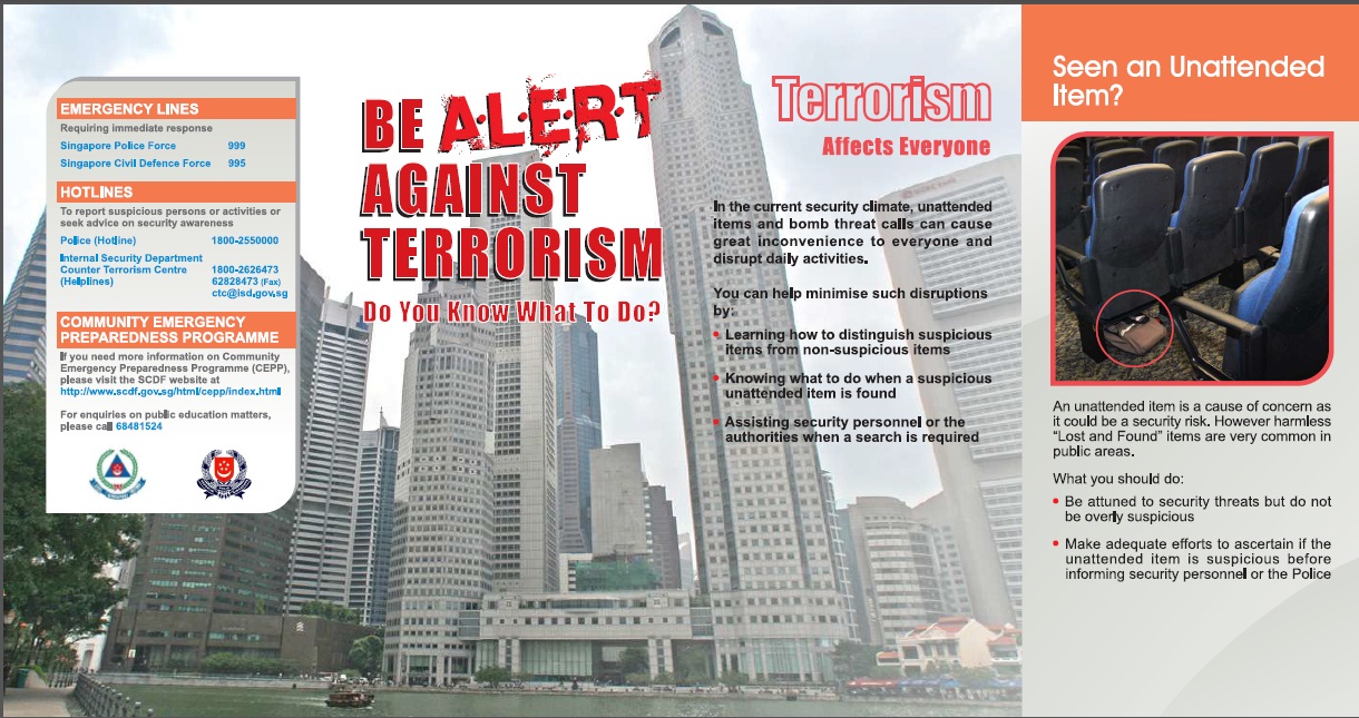 Crime Prevention Blog: Brochure on Crime/Terrorism Prevention