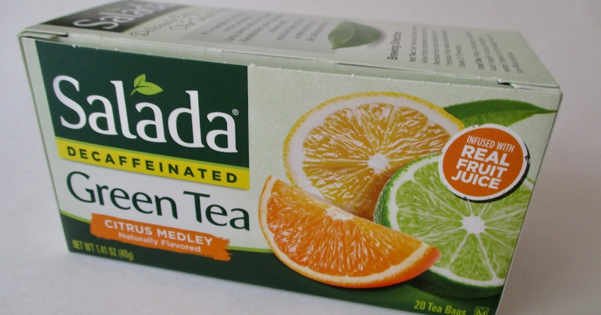 Tea With Friends: Salada's Citrus Medley Green Tea
