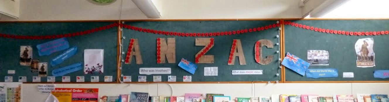 Library Displays: ANZAC Day