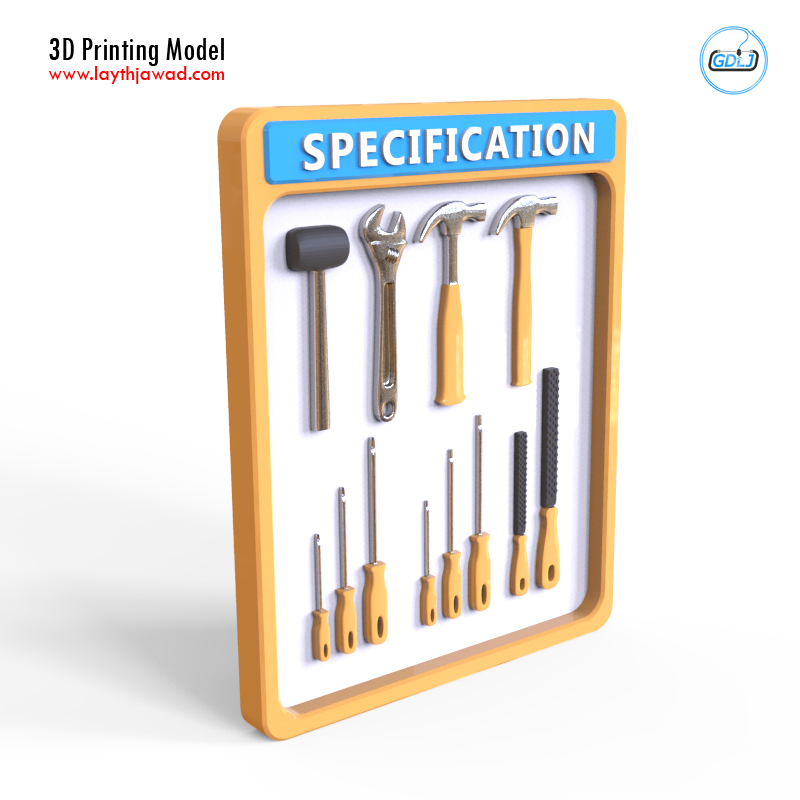 Workshop Tools 3D Printing Model | Layth Jawad
