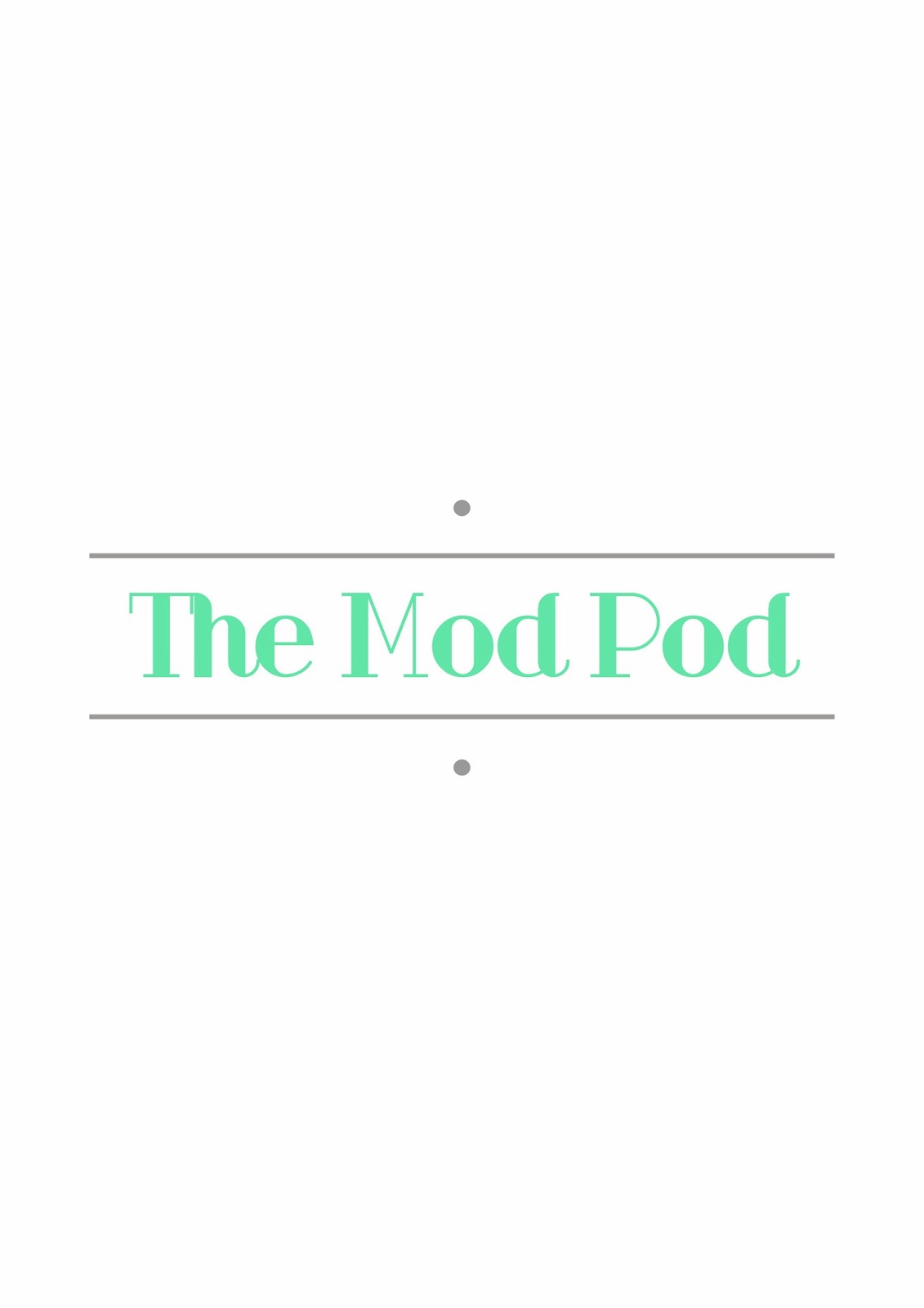 The Mod Pod: Logo design