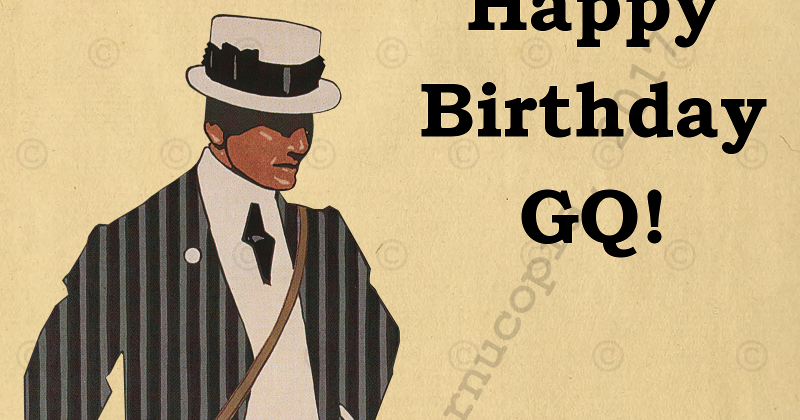 Anne's Creative Cornucopia: "Happy Birthday GQ!" - Postcard