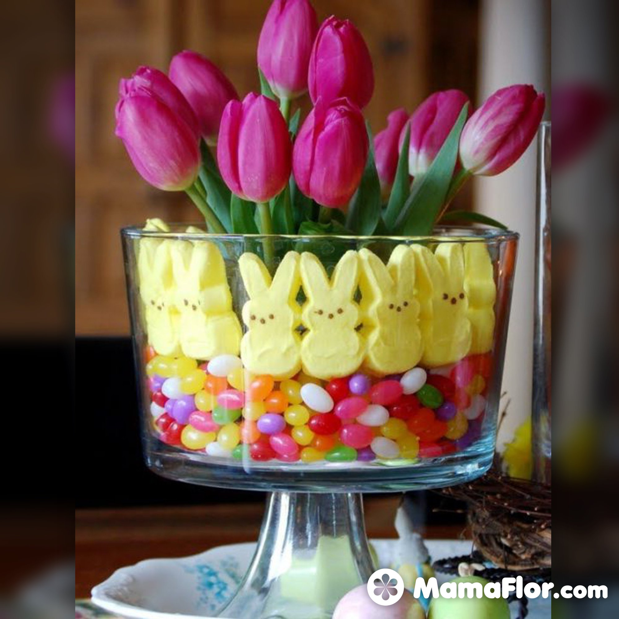 Decoración, Arreglos y Centros de Mesa para Pascua - MamaFlor.com