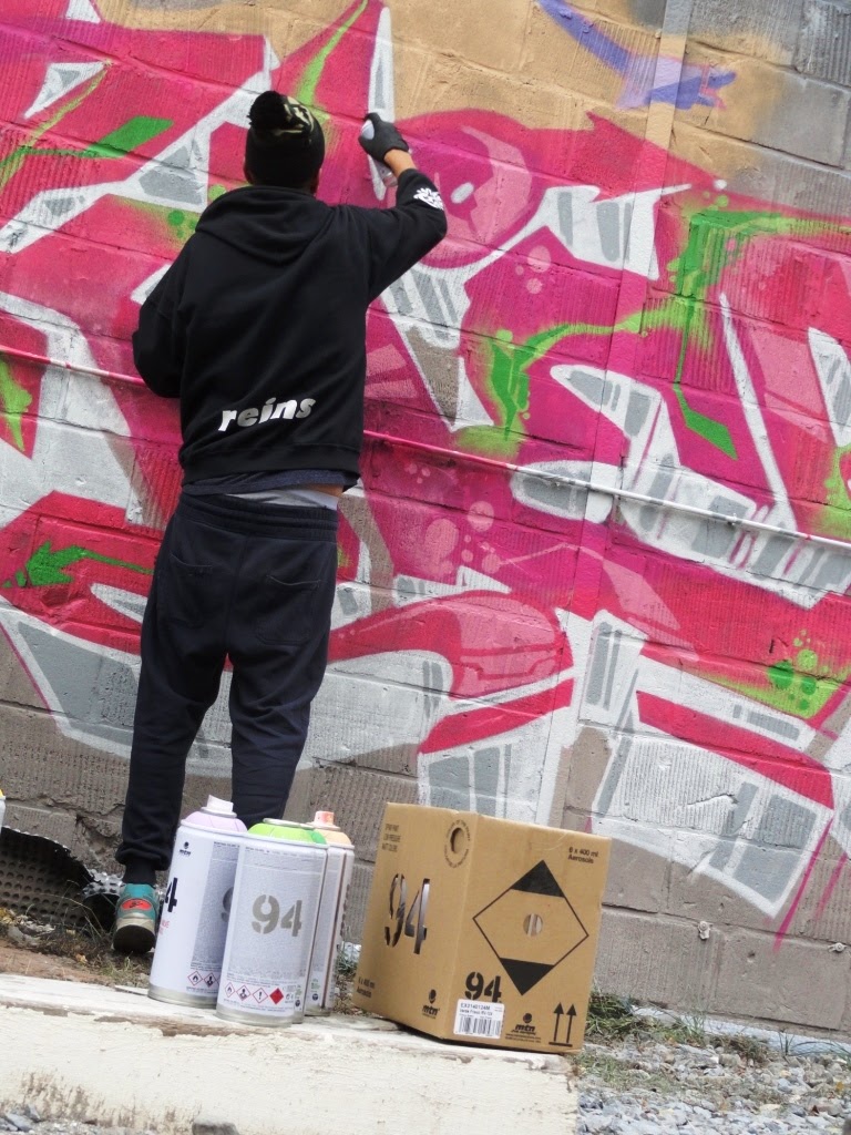 JNC GRAFFITI CREW 1/3 X JNCKINGZ 25TH ANNIVERSARY Art on Train