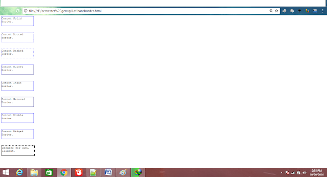 cendana: Membuat Border Cantik Dengan Tag HTML