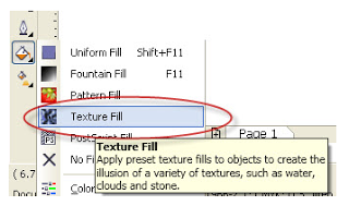 CARA MEMBUAT TEXTURE DI COREL DRAW - Sekilas Bloggers