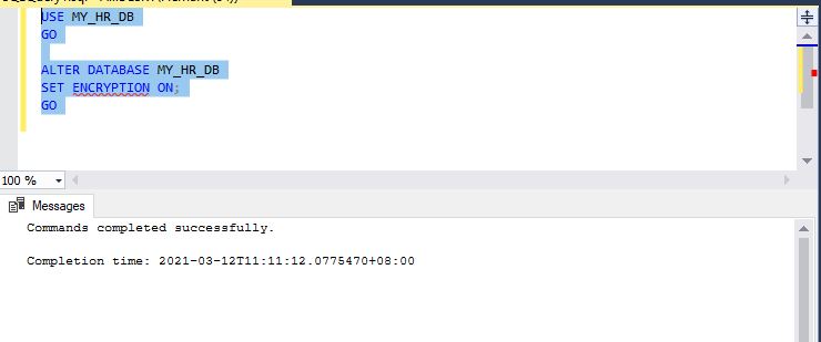 Hemant's SQL Server DBA Blog: Setting up Transparent Data Encryption Hemant's SQL Server DBA Blog: Setting up Transparent Data Encryption