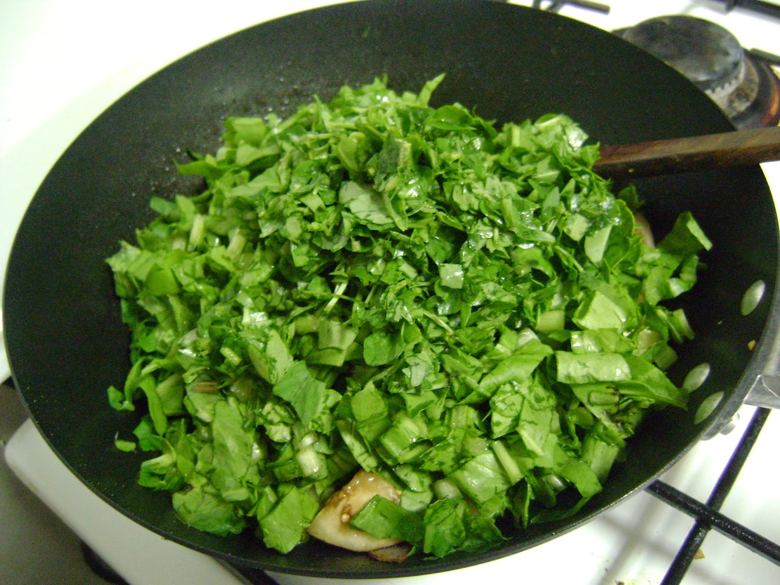 Bethica's Kitchen Flavours: Sai Bhaji (Spinach-Chana Dal-Veggies Curry ...