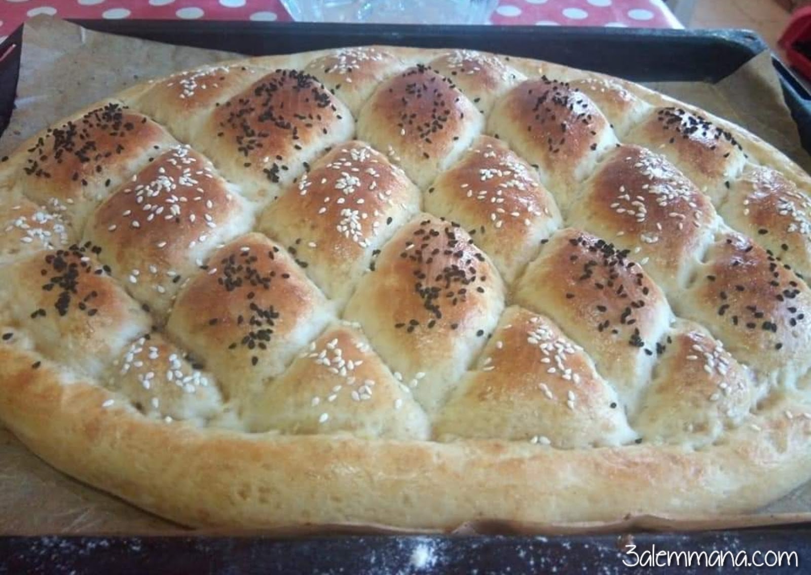 خبز البيدا التركي