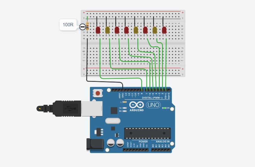 How To Make Led Sequencer Use Arduino Mina Technology