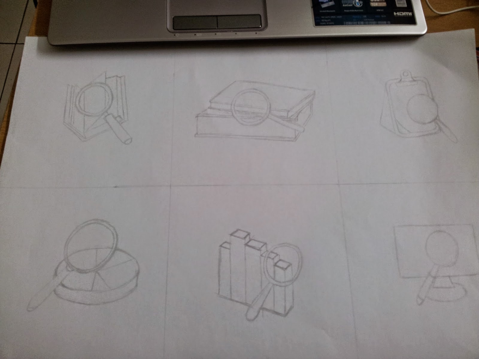 Seni Arca Upsi: lakaran