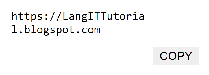Cara Membuat Button COPY untuk Menyalin Teks pada Form Input dan ... Cara Membuat Button COPY untuk Menyalin Teks pada Form Input dan ...