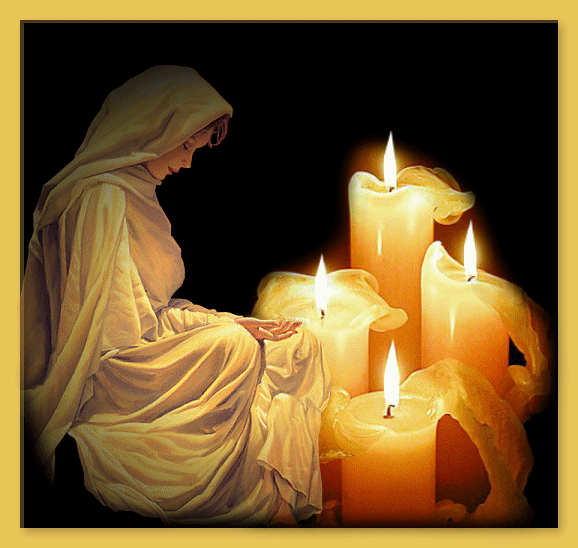 ® Colección de Gifs ®: IMÁGENES DE VELAS DE ADVIENTO