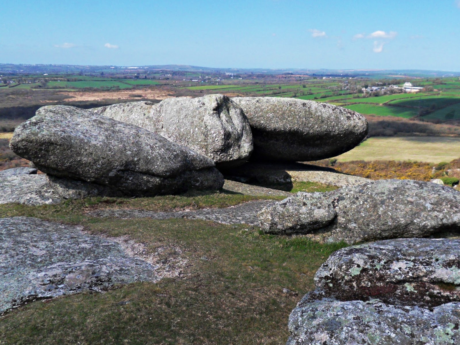 Mike's Cornwall: Helman Tor Cornwall: Granite and Far Reaching Views