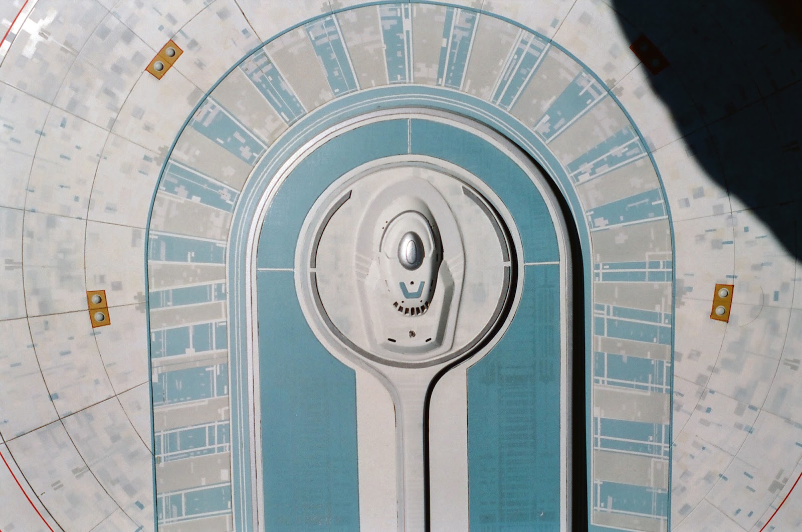 The Trek Collective: Excelsior class miniature behind the scenes photos