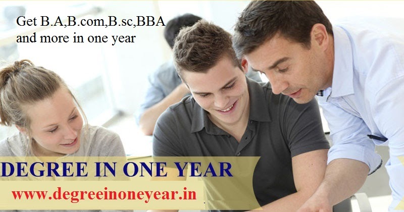 One Sitting Degree| Single Sitting Degree| Degree in One Year India