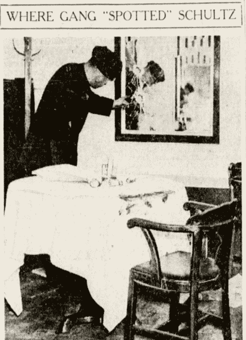 The Writers of Wrongs: Dutch Schultz, aides, fatally shot in New Jersey