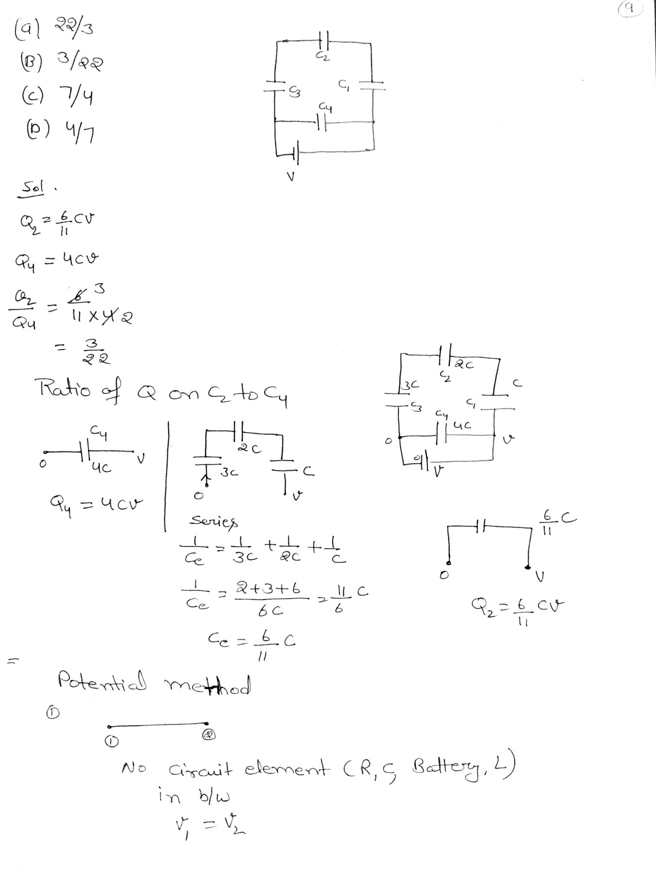 Capacitor notes physics class 12 - Studypur