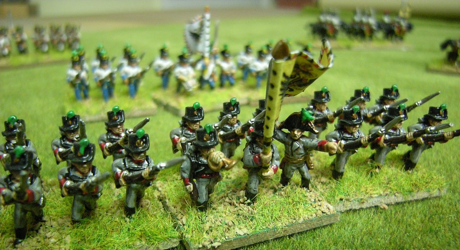 abc wargamers: 15mm Napoleonic Warrior Miniatures Austrians