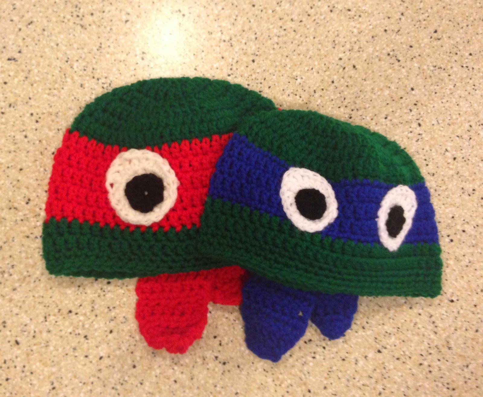 My CRAZY Yarn Obsession: Ninja Turtle Hat Pattern
