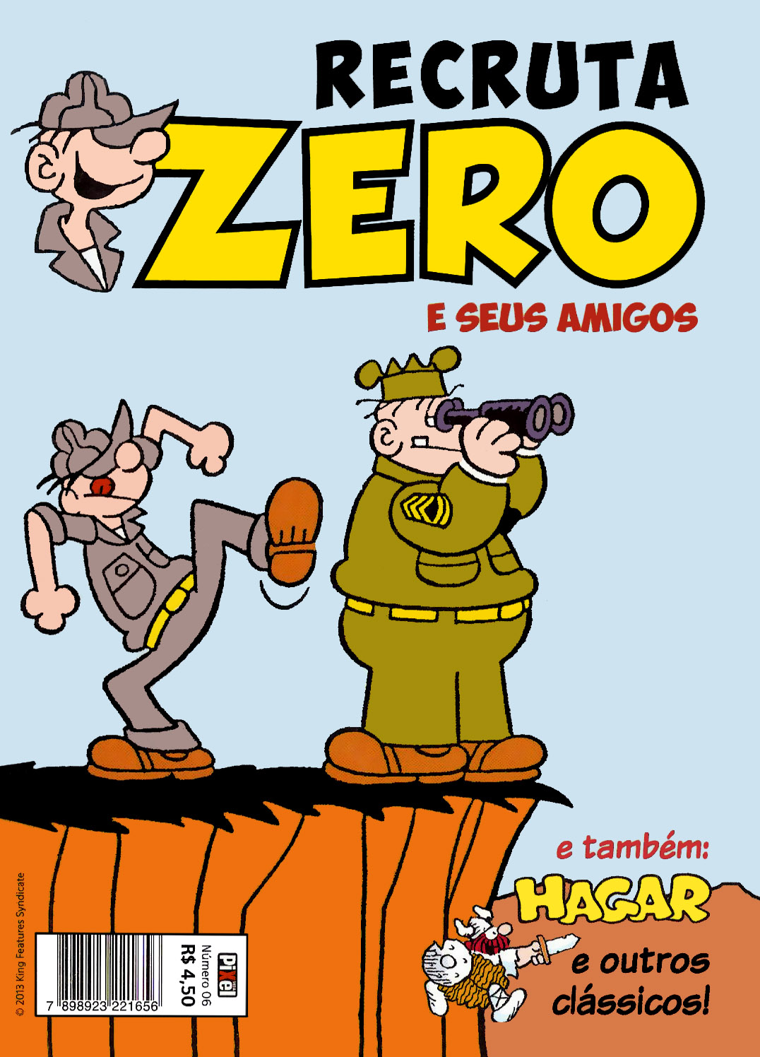 Gibis Clássicos: Recruta Zero Nº 6 - Editora Pixel